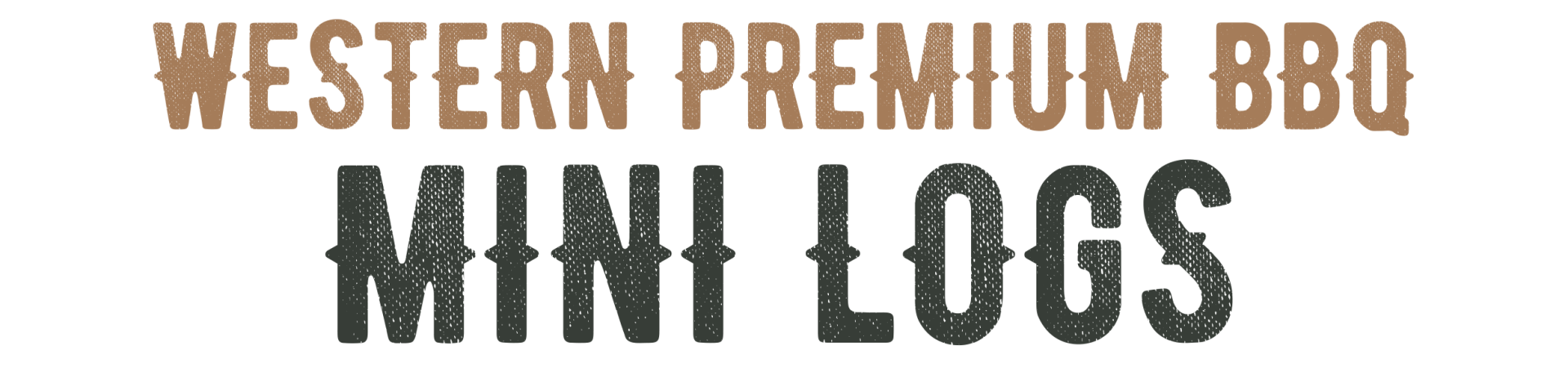 Western BBQ Mini Logs