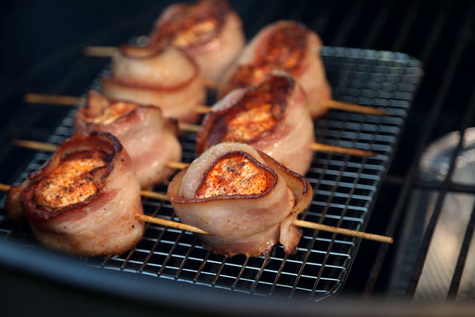 Grilled Pig Shots (Bacon-Wrapped Kielbasa) Recipe | Western BBQ
