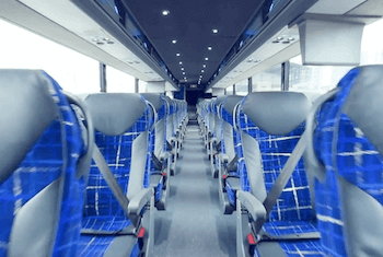 Charter Bus Rental Service | Coach Bus with Bathroom