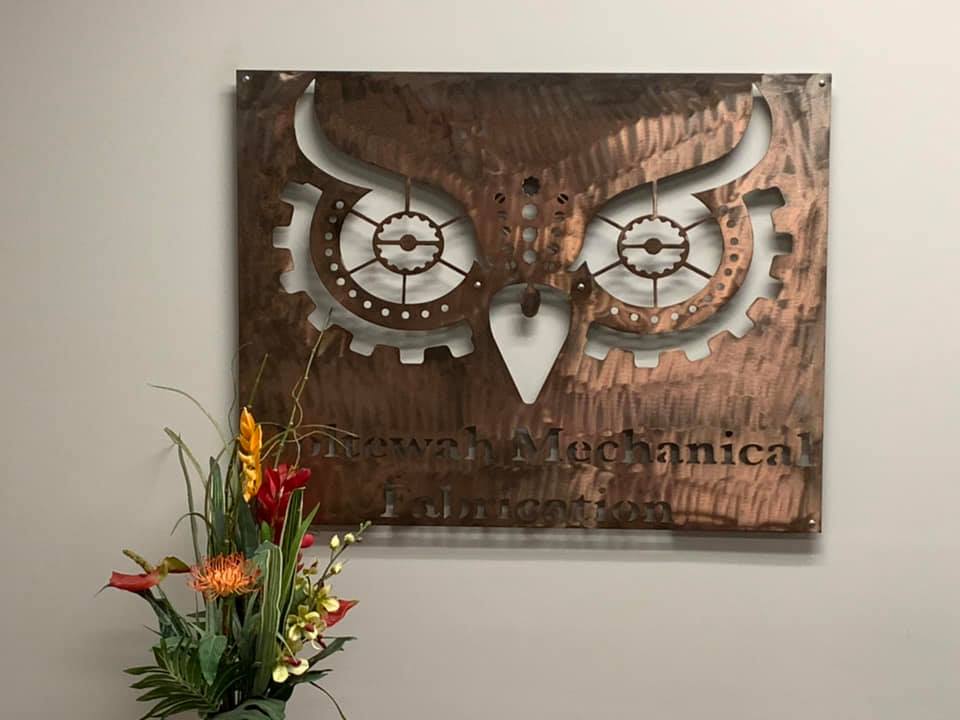 Custom Metal Art & Signs | ooltewah metal fabrication
