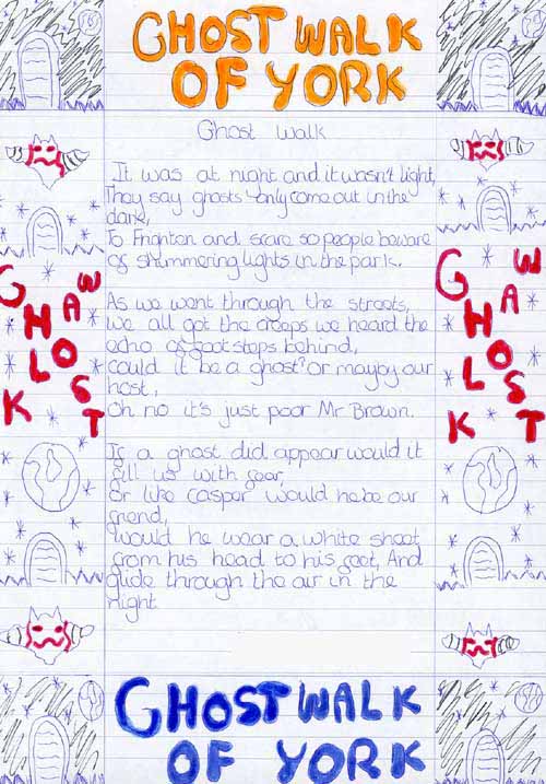 Ghost Walk School Groups | York | The Original Ghost Walk of York