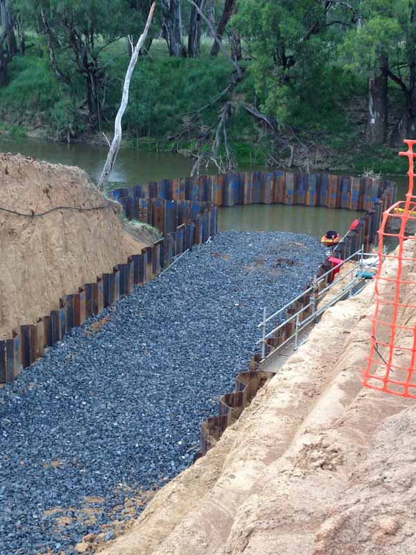 Sheet Piling Gallery in New South Wales | Southern Piling Pty Ltd