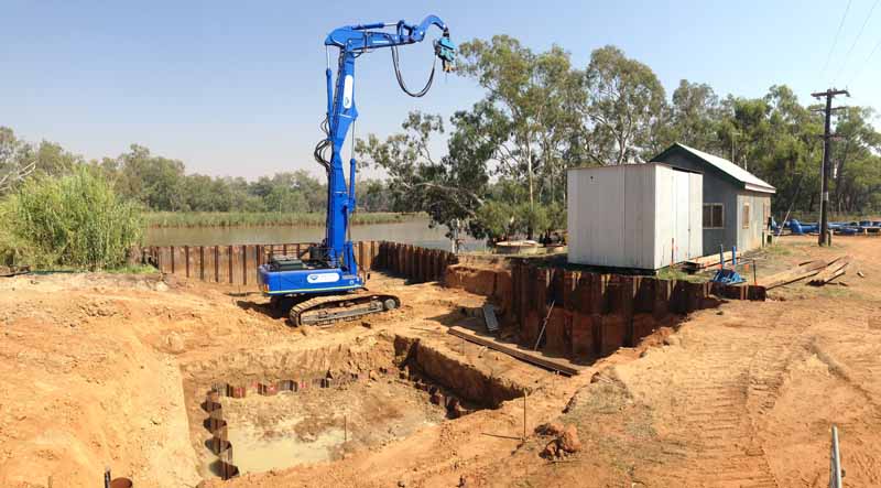 Sheet Piling Gallery in New South Wales | Southern Piling Pty Ltd
