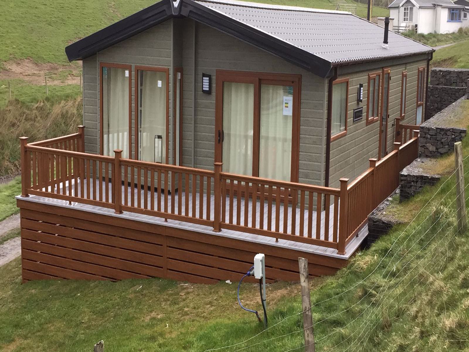 Caravan and lodge decking