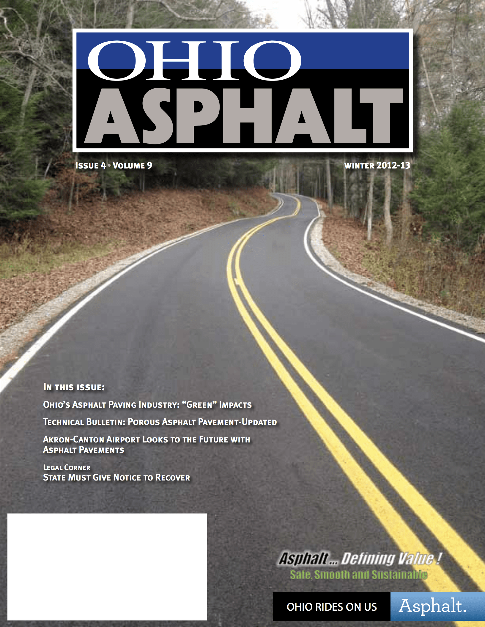 Ohio Asphalt Magazine | Flexible Pavements of Ohio
