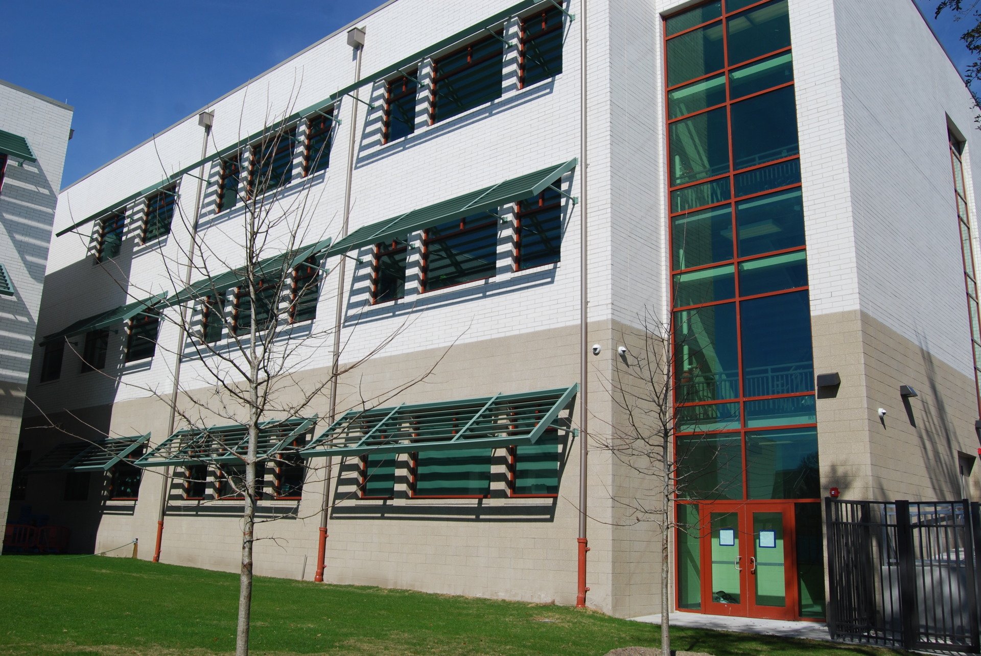 Ground Face CMU with a terrazzo finish