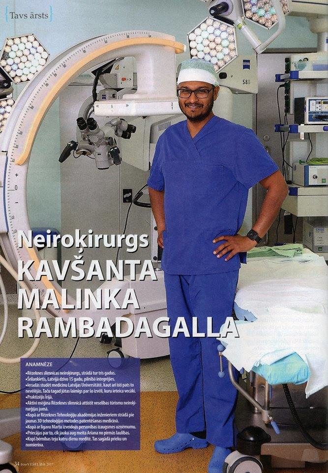 About us | Private practice of neurosurgeon Kavšantha Malinka Rambadagalla