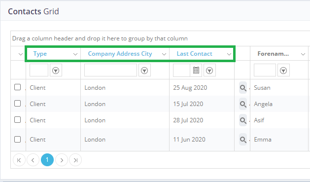 Dynamic Search Results in TriSys Apex