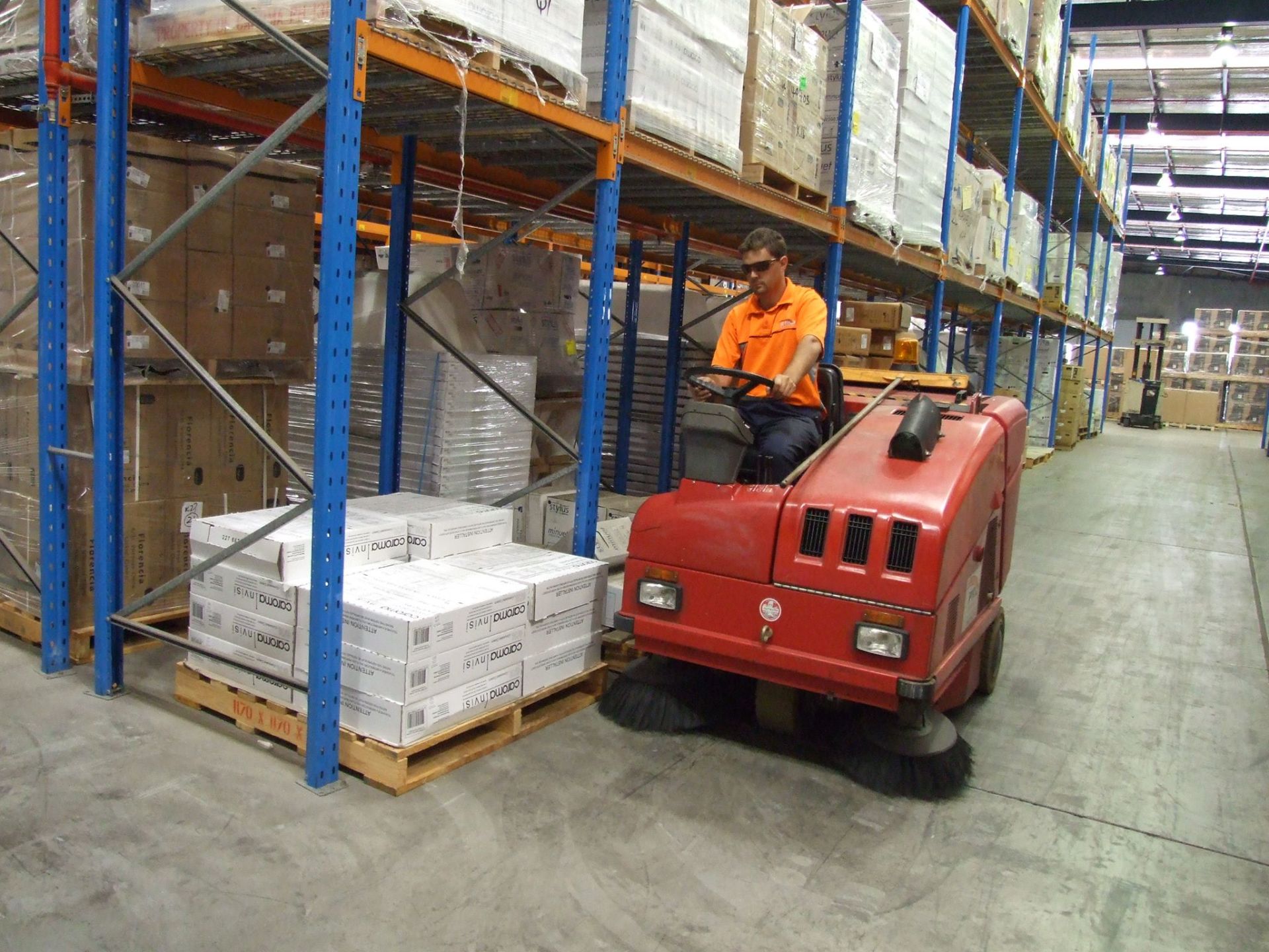 Commercial Warehouse Sweeping In Brisbane