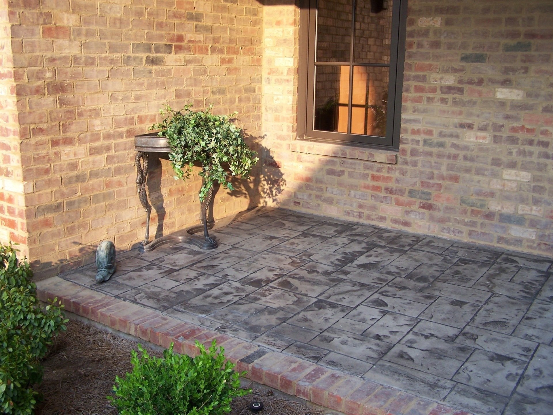 STAMPED CONCRETE