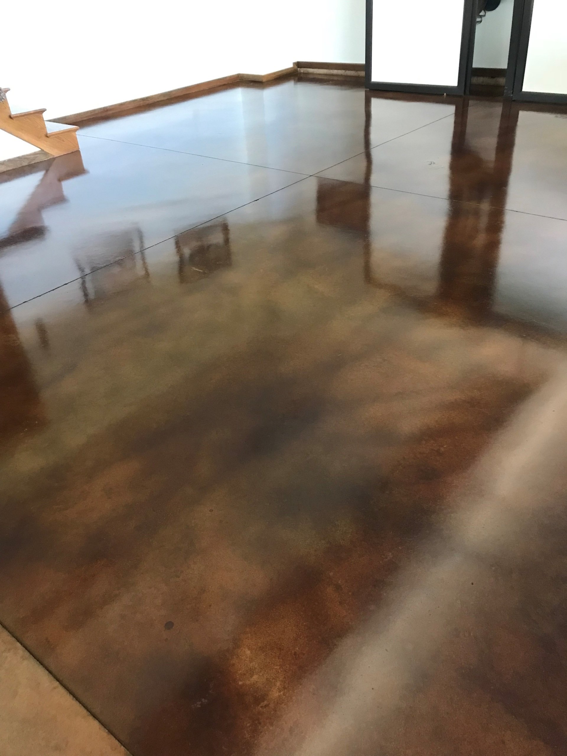 STAINED CONCRETE