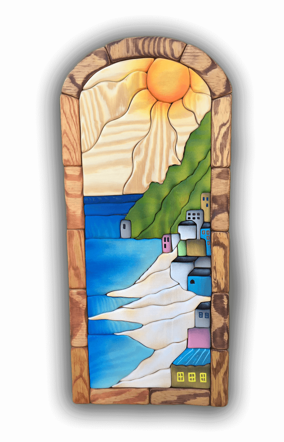 Coastal Paradise | Nick Vidakovic Intarsia Art