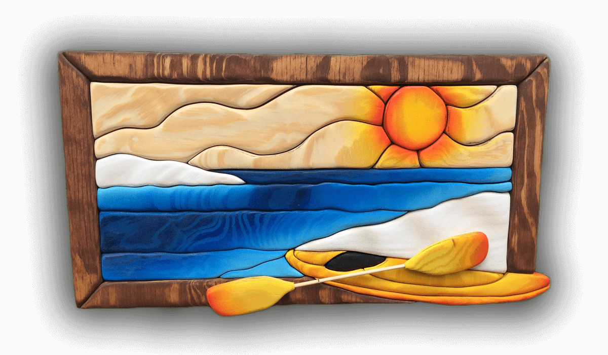 Coastal Paradise | Nick Vidakovic Intarsia Art