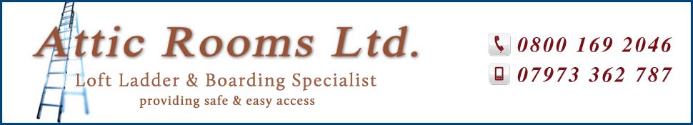 Loft Access Specialists - UK | Attic Rooms Ltd