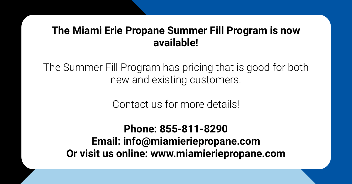 Miami Erie Propane | Summer Fill Program