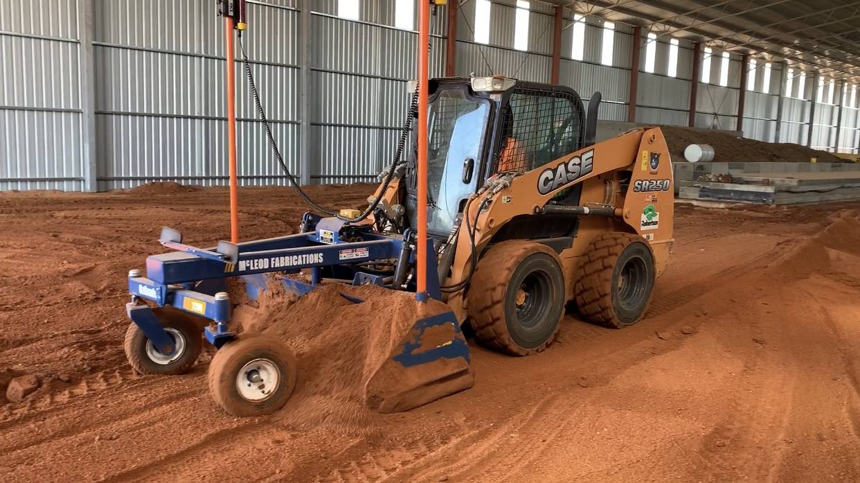 Skid Steer Laser Graders | McLeod Fabrications
