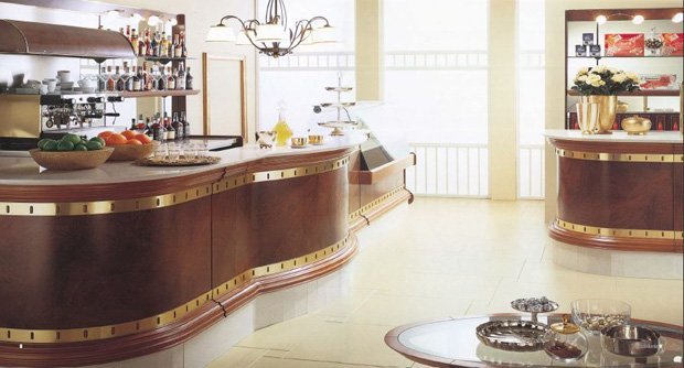 Qtos catering supply and install Artic bar equipment throughout Devon