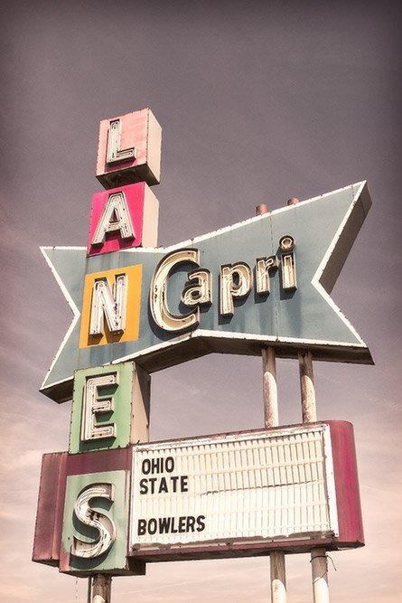 Vintage, Retro & Old Signs Fine Art Photographs | Audra J Shields