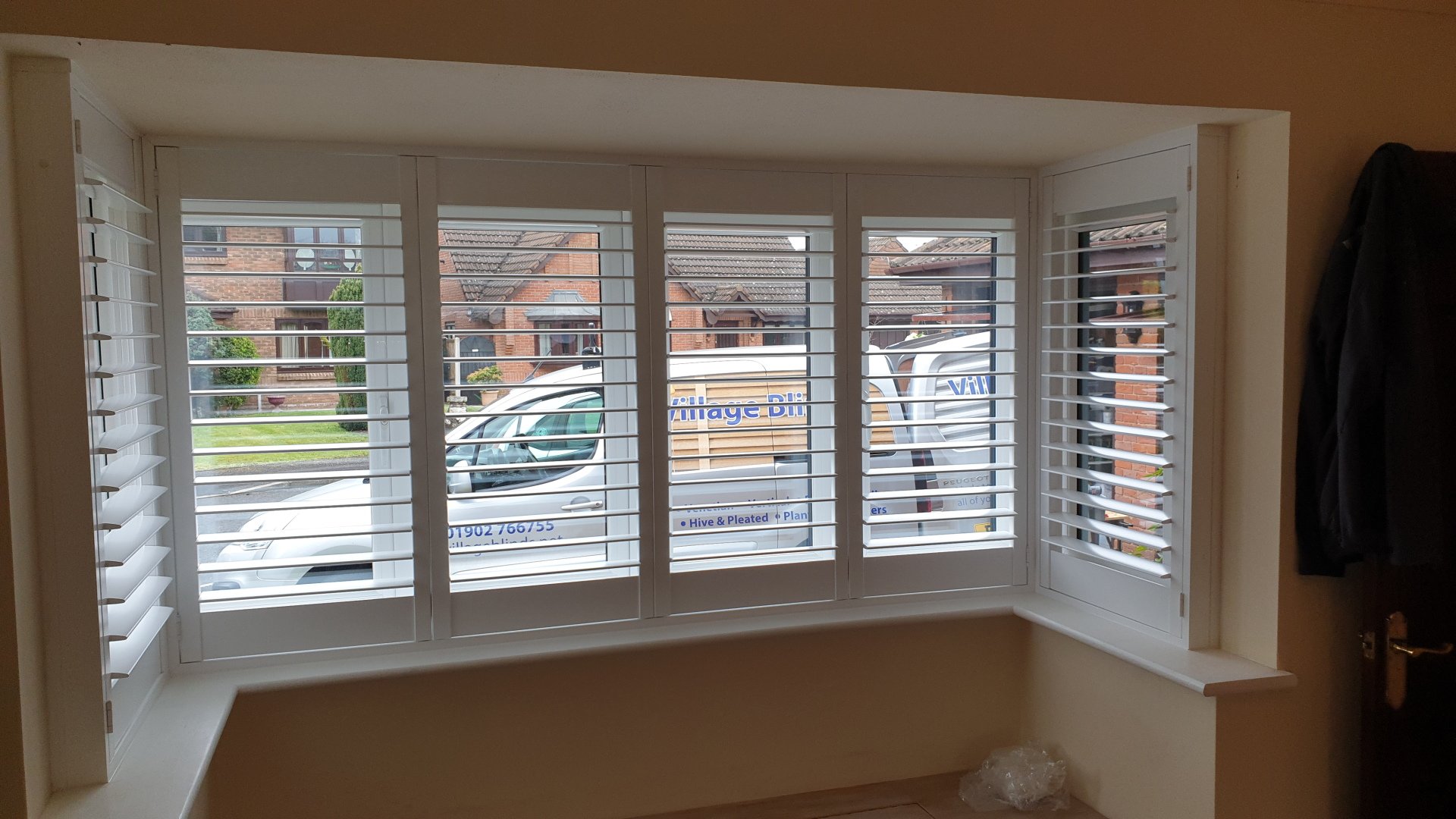 wood shutters fauxwood shutters MDF shutters | Village Blinds