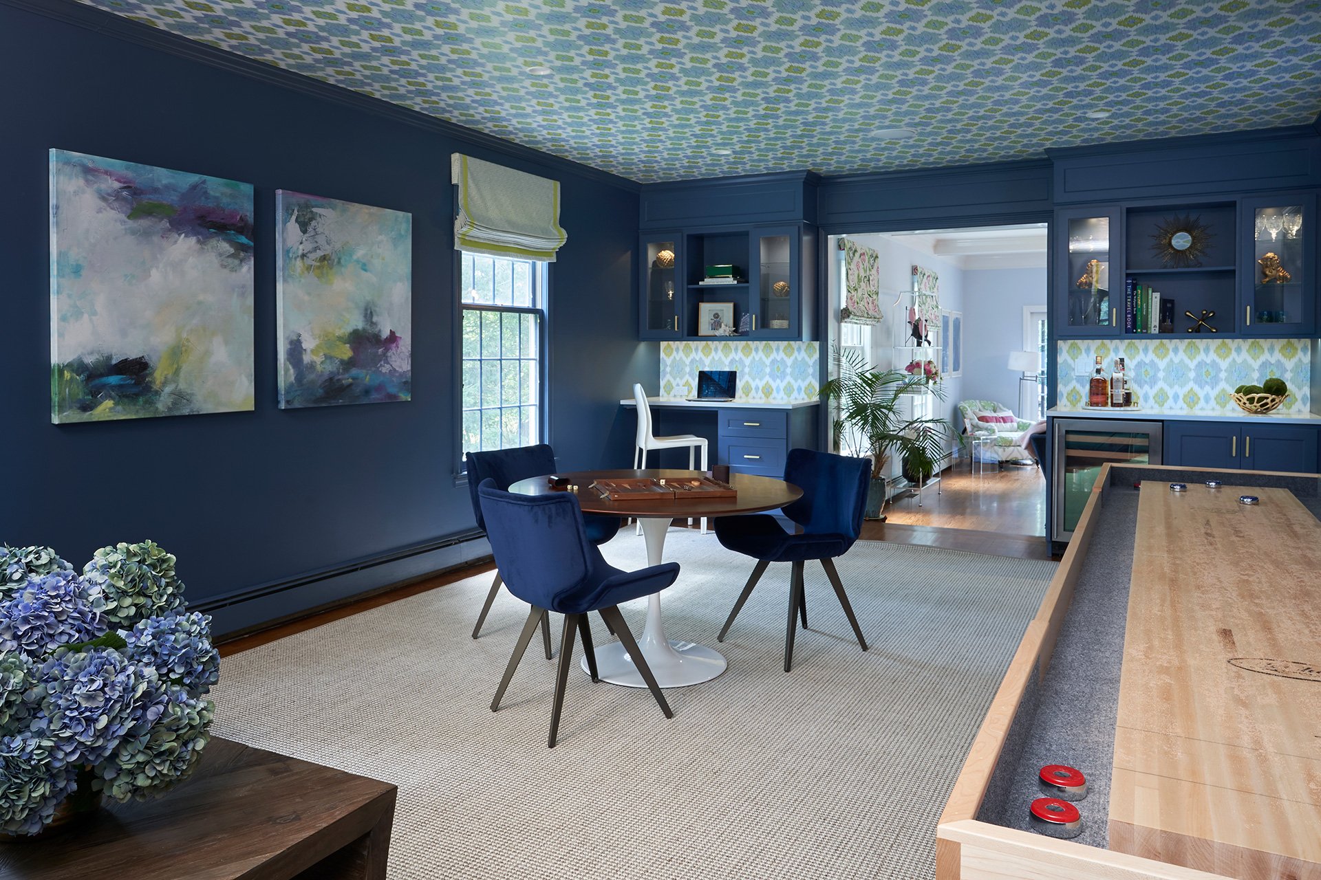 McBrien Interiors - Fairfield, CT - A HOBI Award Winning Game Room
