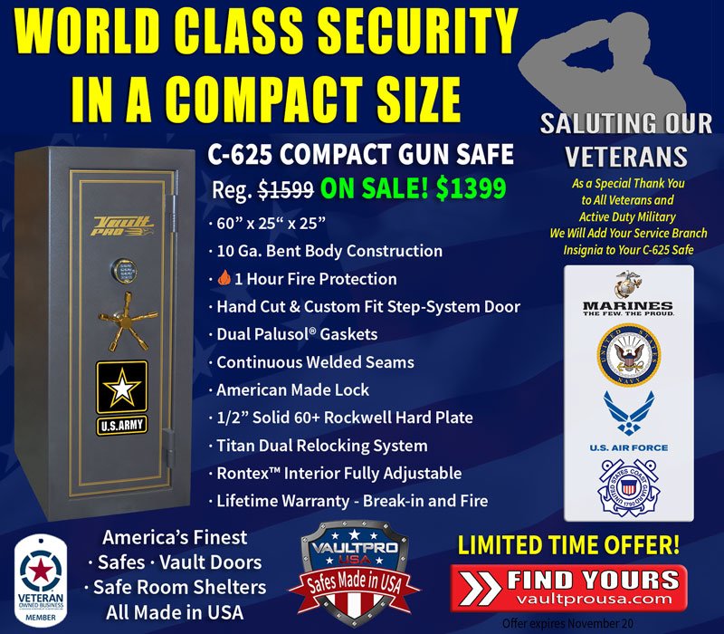 Gun Safe and Safes | Vault Doors Made in USA | Storm Shelter Safe Room