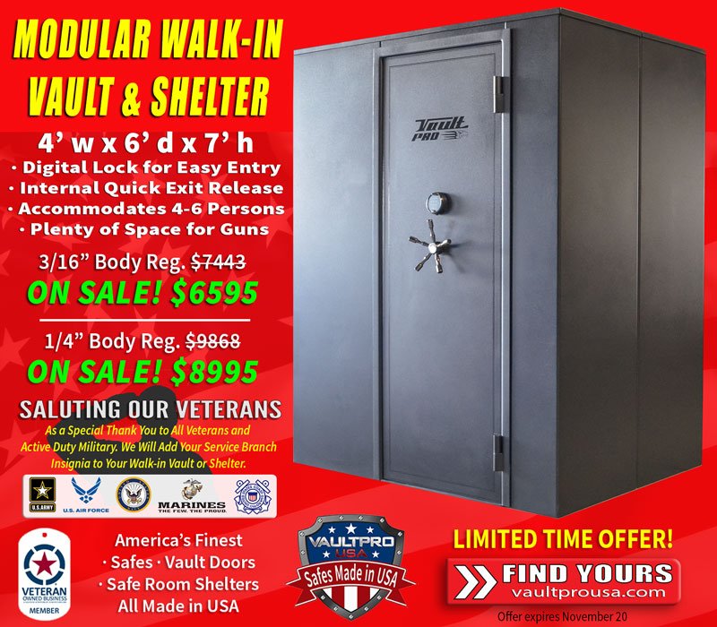 Modular Storm Shelters and Safe Rooms to FEMA & ICC - Vault Pro USA