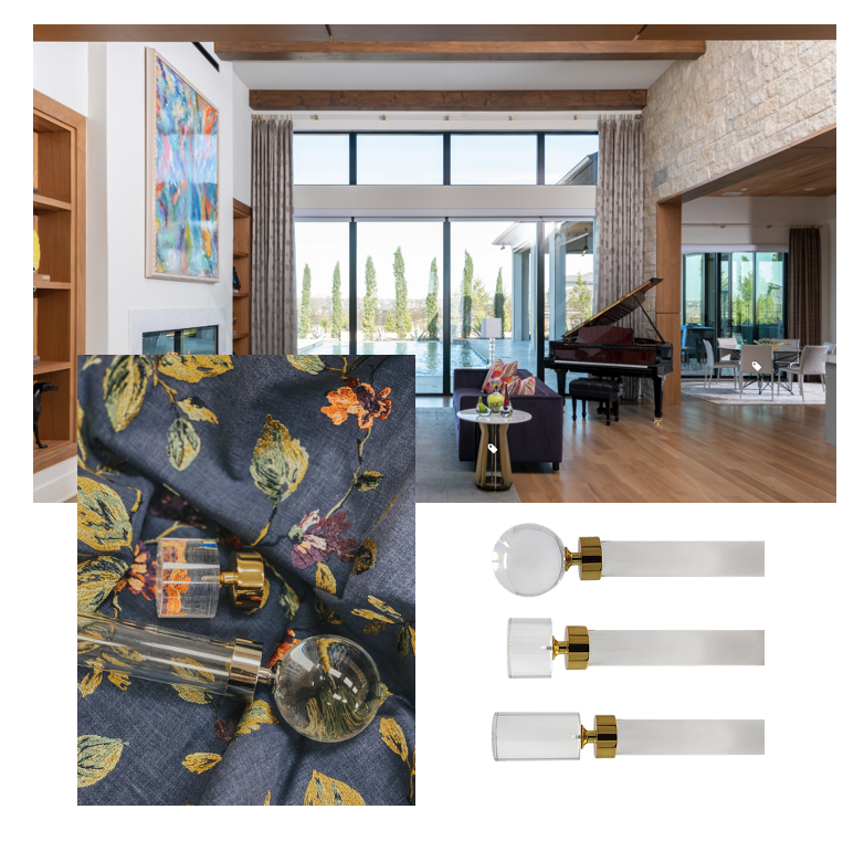 The Final Touch ... Drapery Hardware