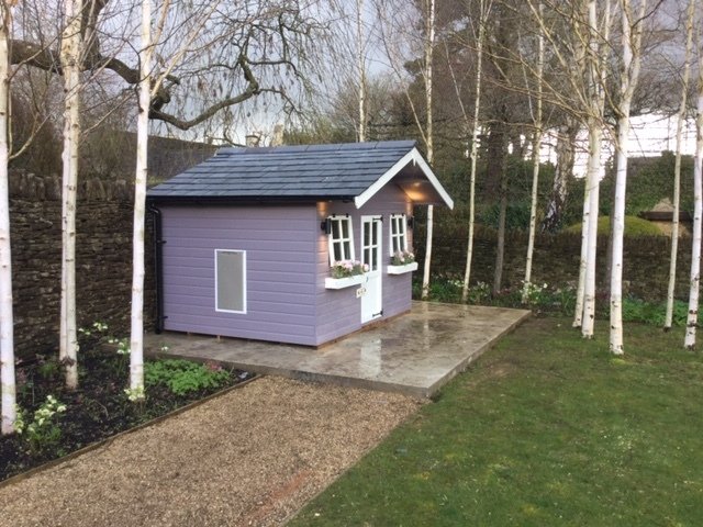 A selection of our beautiful, bespoke heated and lit dog cottages