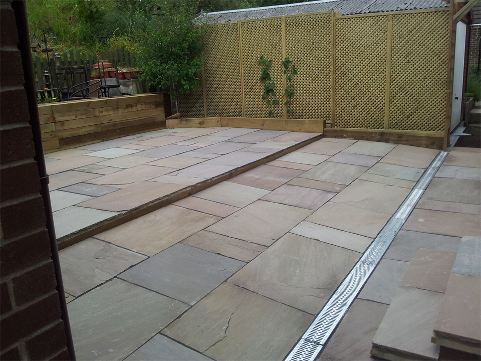 Garden Landscaping in West Yorkshire from Elland Landscape Services
