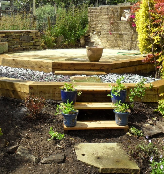Garden Landscaping in West Yorkshire from Elland Landscape Services