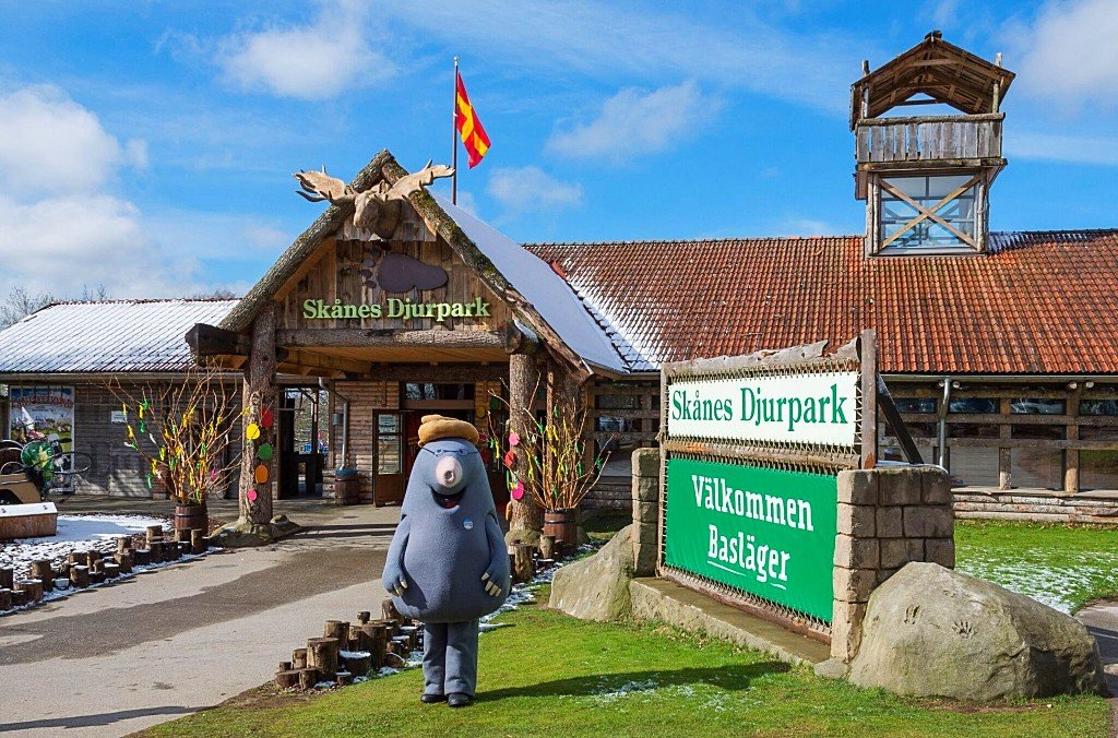 Mullvaden - djurparkens egen maskot!