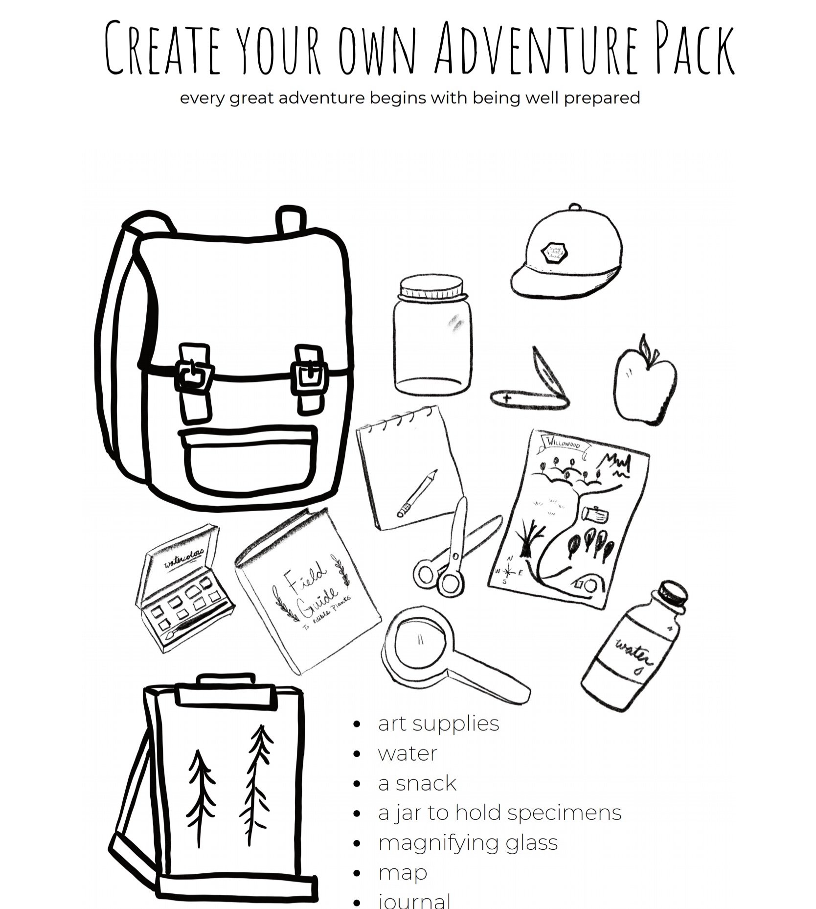 Free Printable Coloring Pages And Activities For Kids : Homeschool