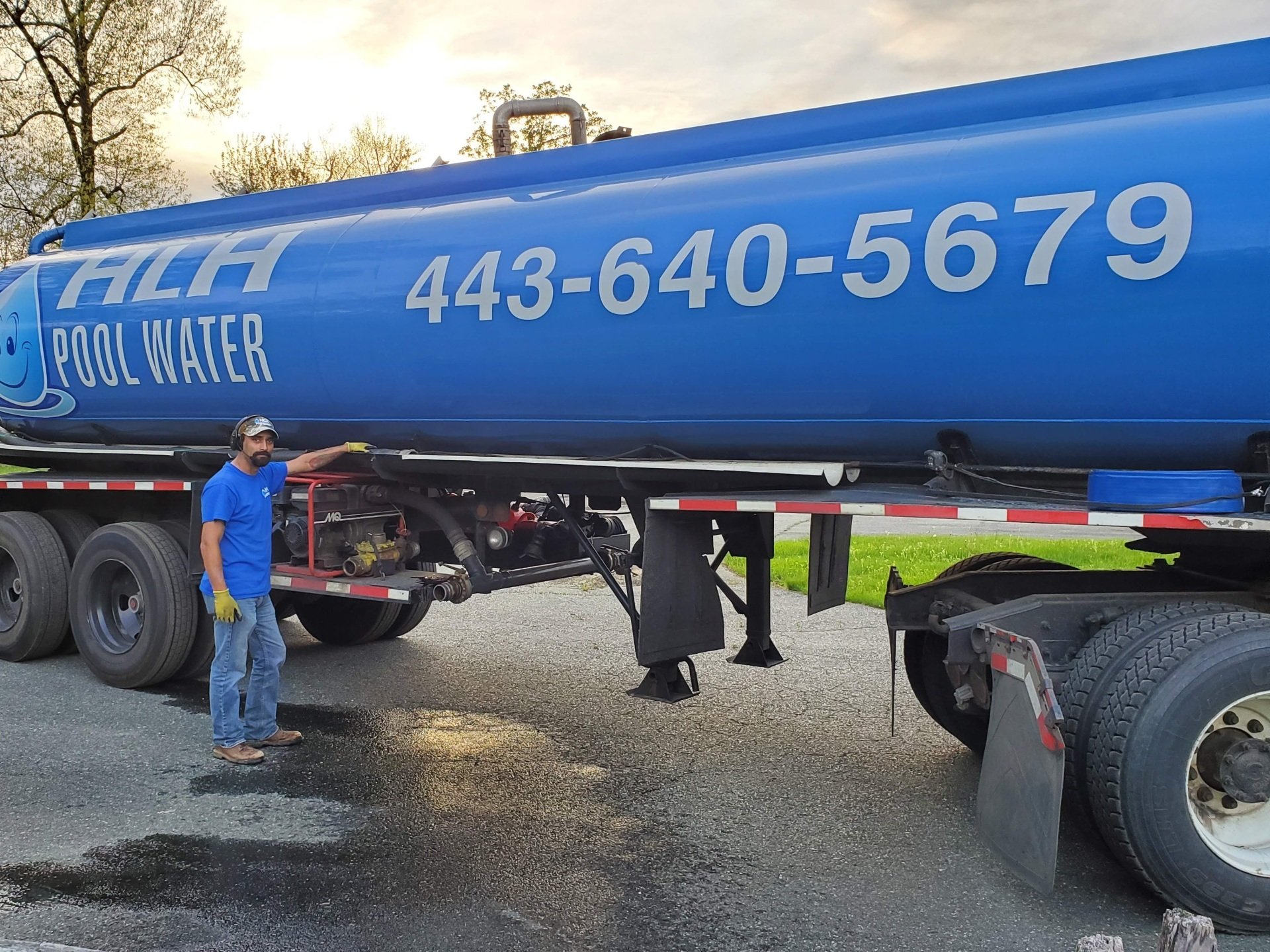 Pool & Pond Water Delivery | Cockeysville, MD | HLH Pool Water