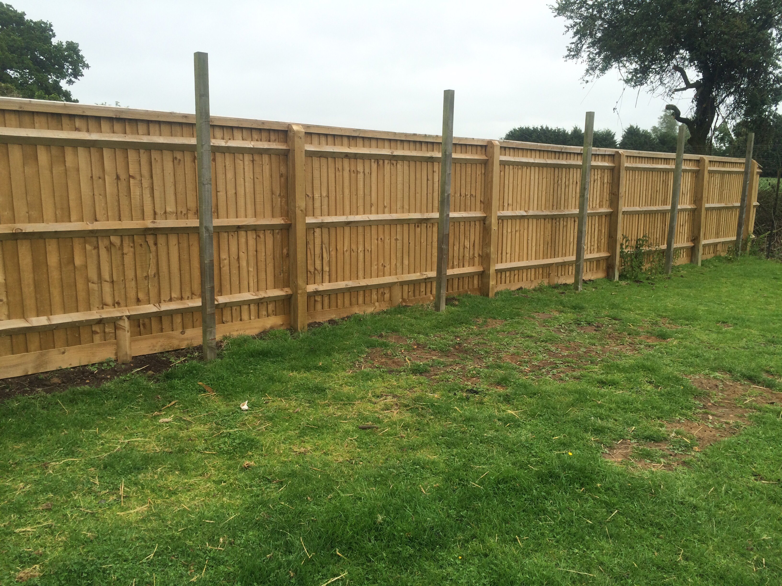 Garden fencing by Kidlington Fencing in Oxfordshire