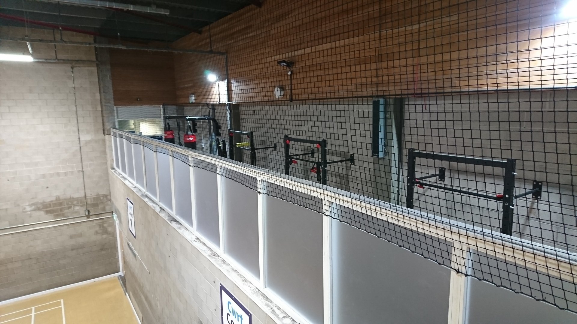 Ceiling Protection Netting