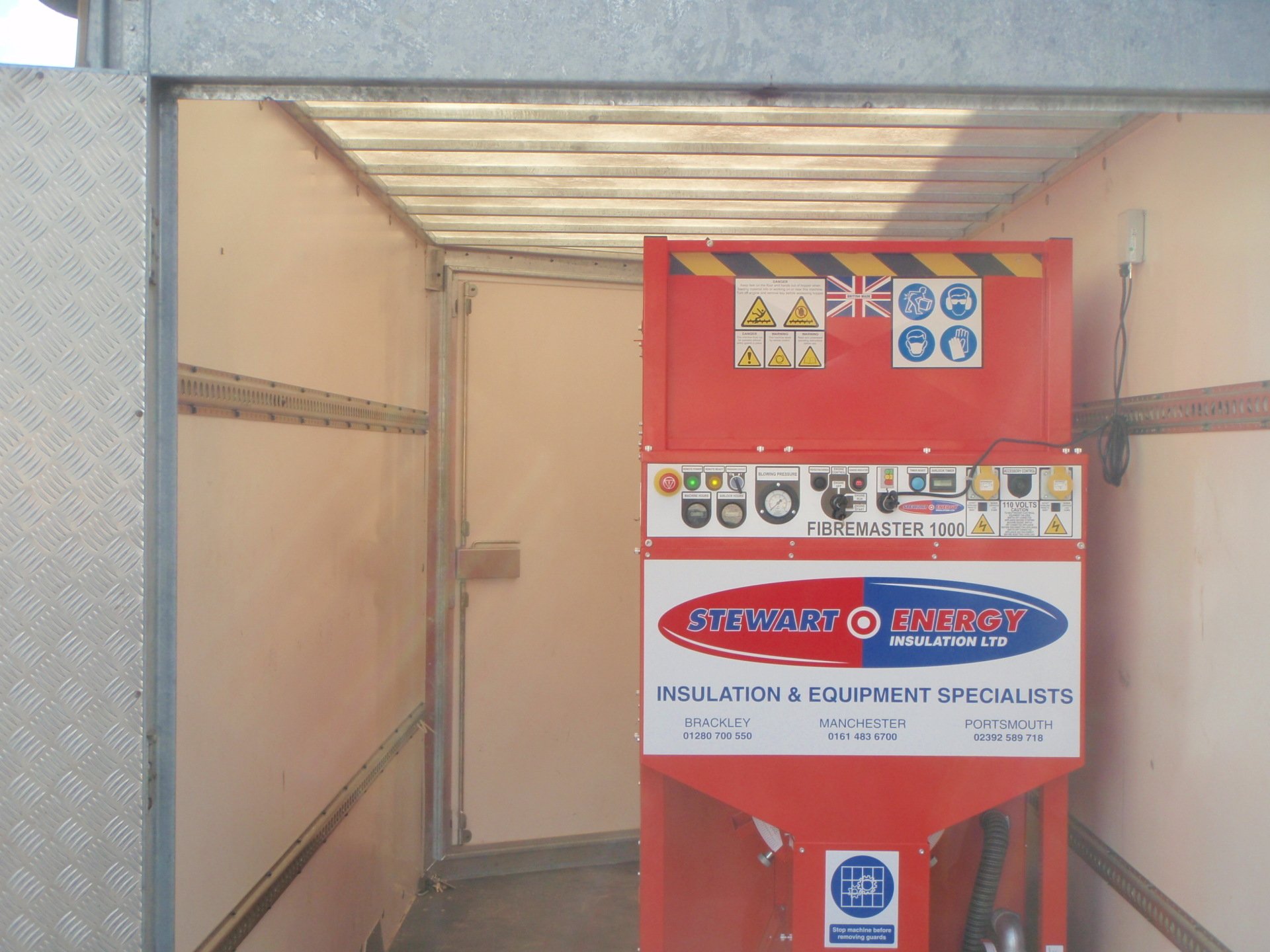Stewart Energy Cavity Wall Insulation Blowing Machines