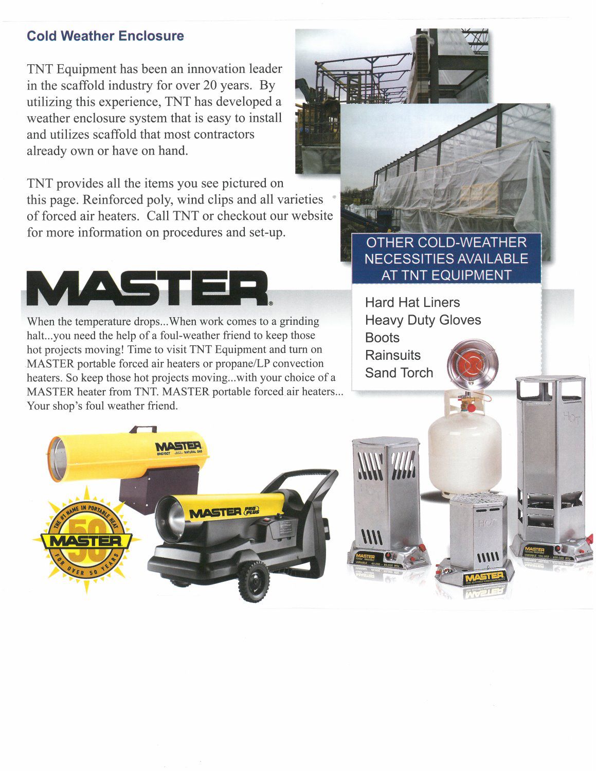 Scaffolding - TNT Equipment Co