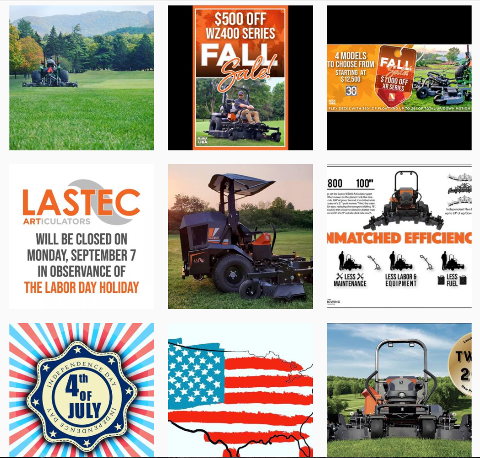 Newsletter and Social Media | Lastec Mowers