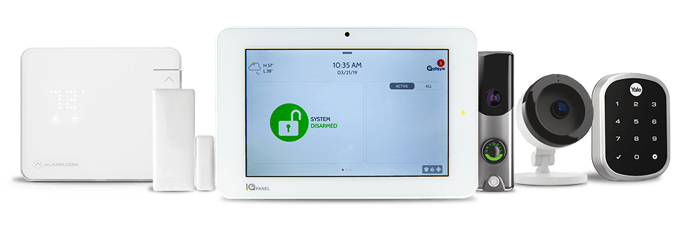 Wireless Alarm System | Qolsys IQ Panel 2 Alarm System Packages