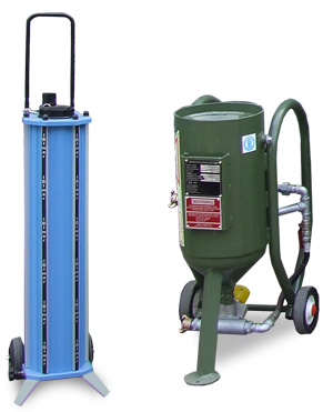 Shot blasting equipment | J.G Burns Ltd