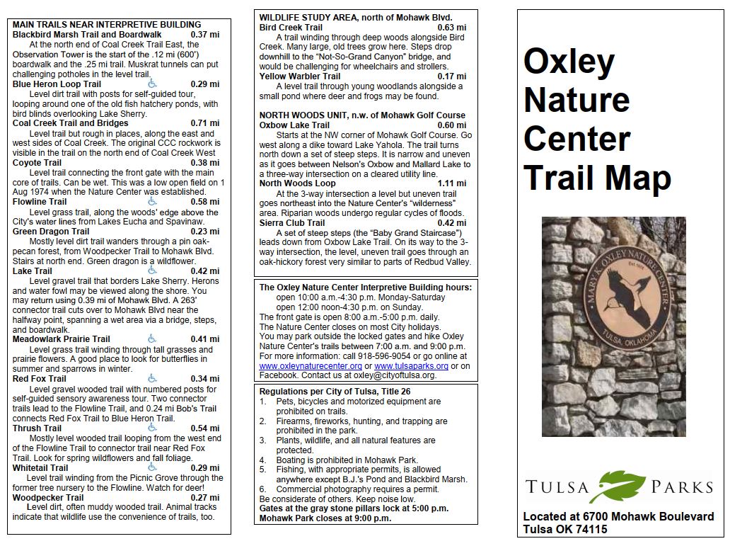 Oxley Nature Center Trails