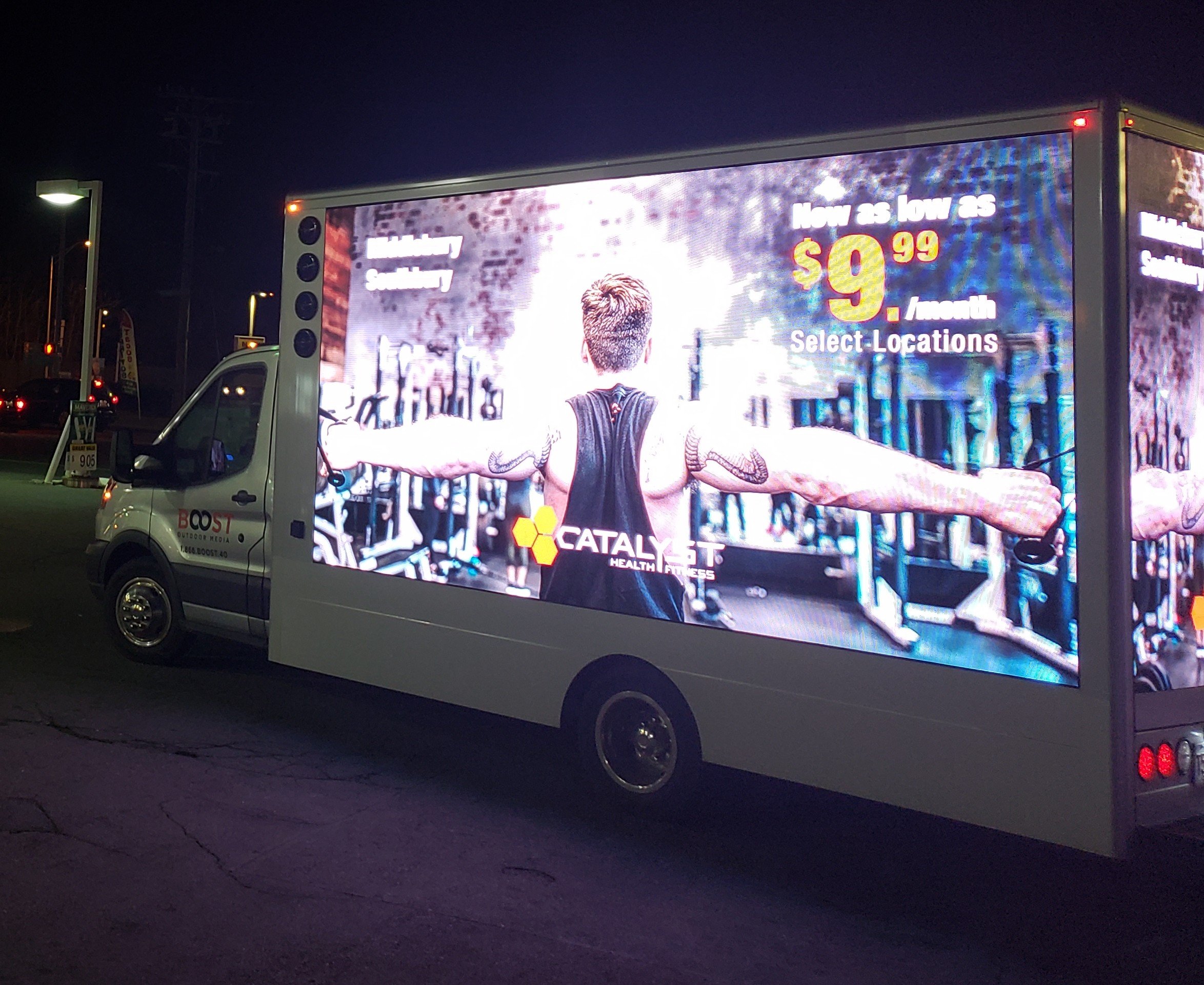 Using a Mobile Billboard Truck to Promote Spring Break Events