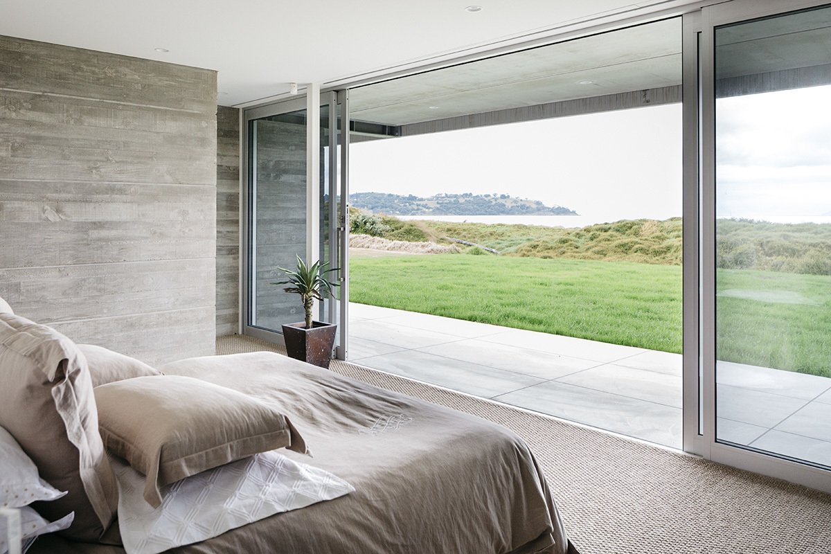 Hulena Architects Designed Concrete Masonry Sto Plaster House Built by ...