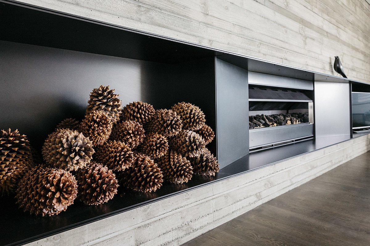 Hulena Architects Designed Concrete Masonry Sto Plaster House Built by ...