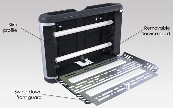 EDGE Glueboard Fly Killer | Infiniti LED Flylight Units | Pura Air