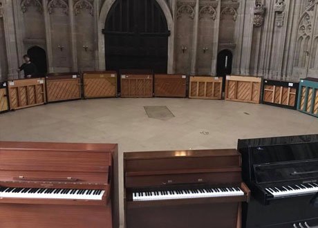 Piano storage by Butler Smith Specialist Carriers