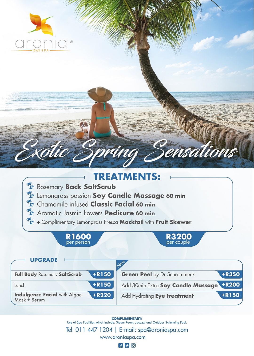 Aronia Day Spa - Luxury Best Day Spa Experience Johannesburg