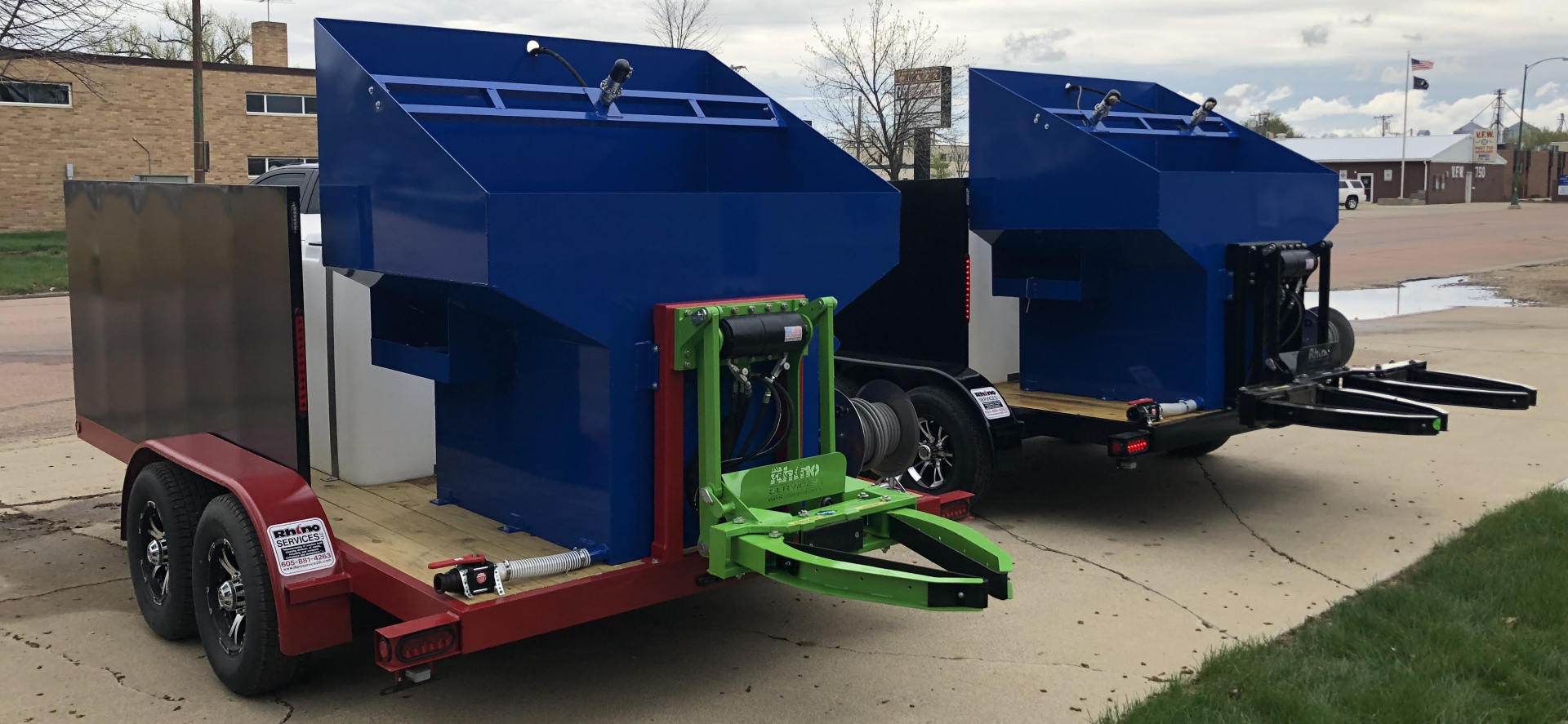 Trash Bin Cleaning Equipment | Rhino Services LLC