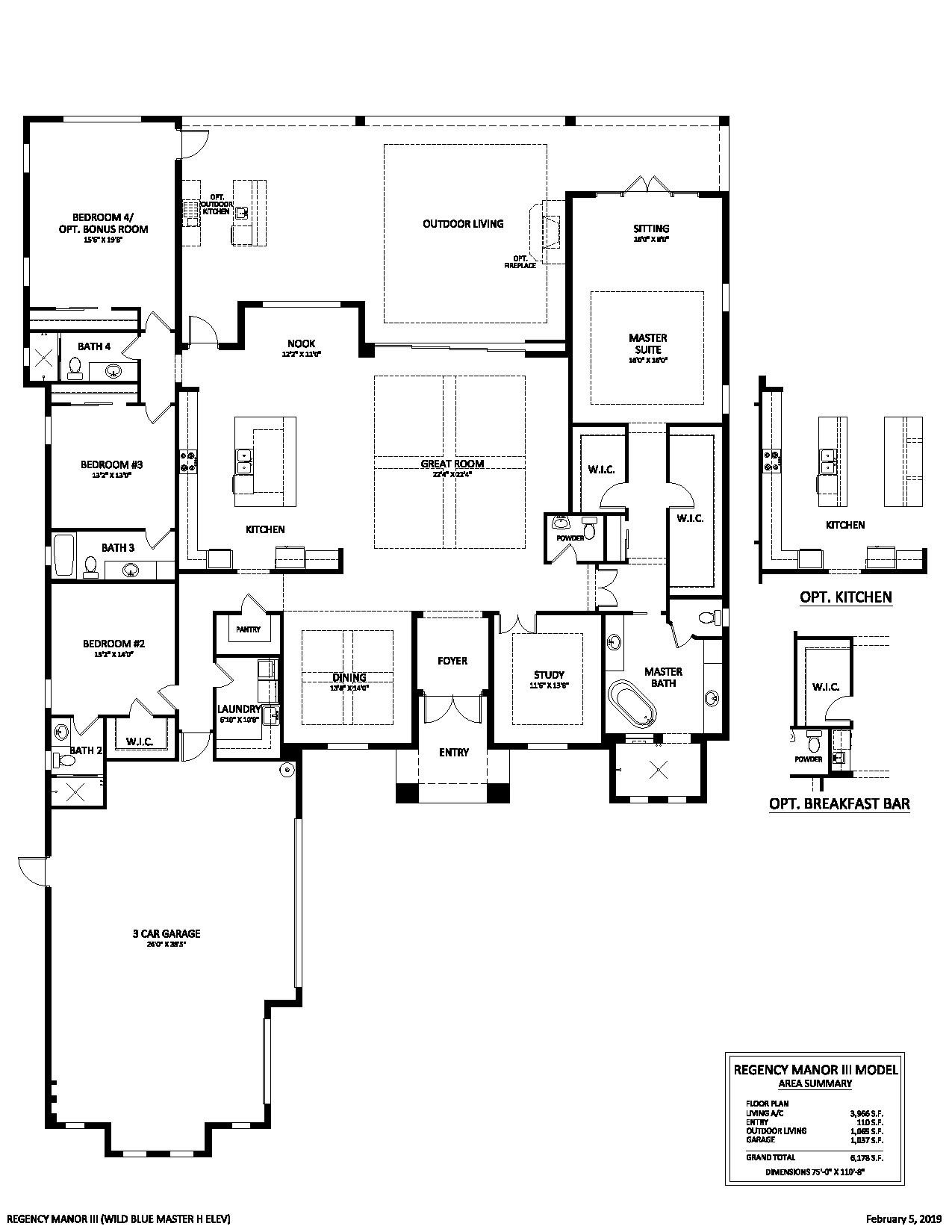 WildBlue Lake Homes | Regency Manor III Homesite 227 - Pending Sale