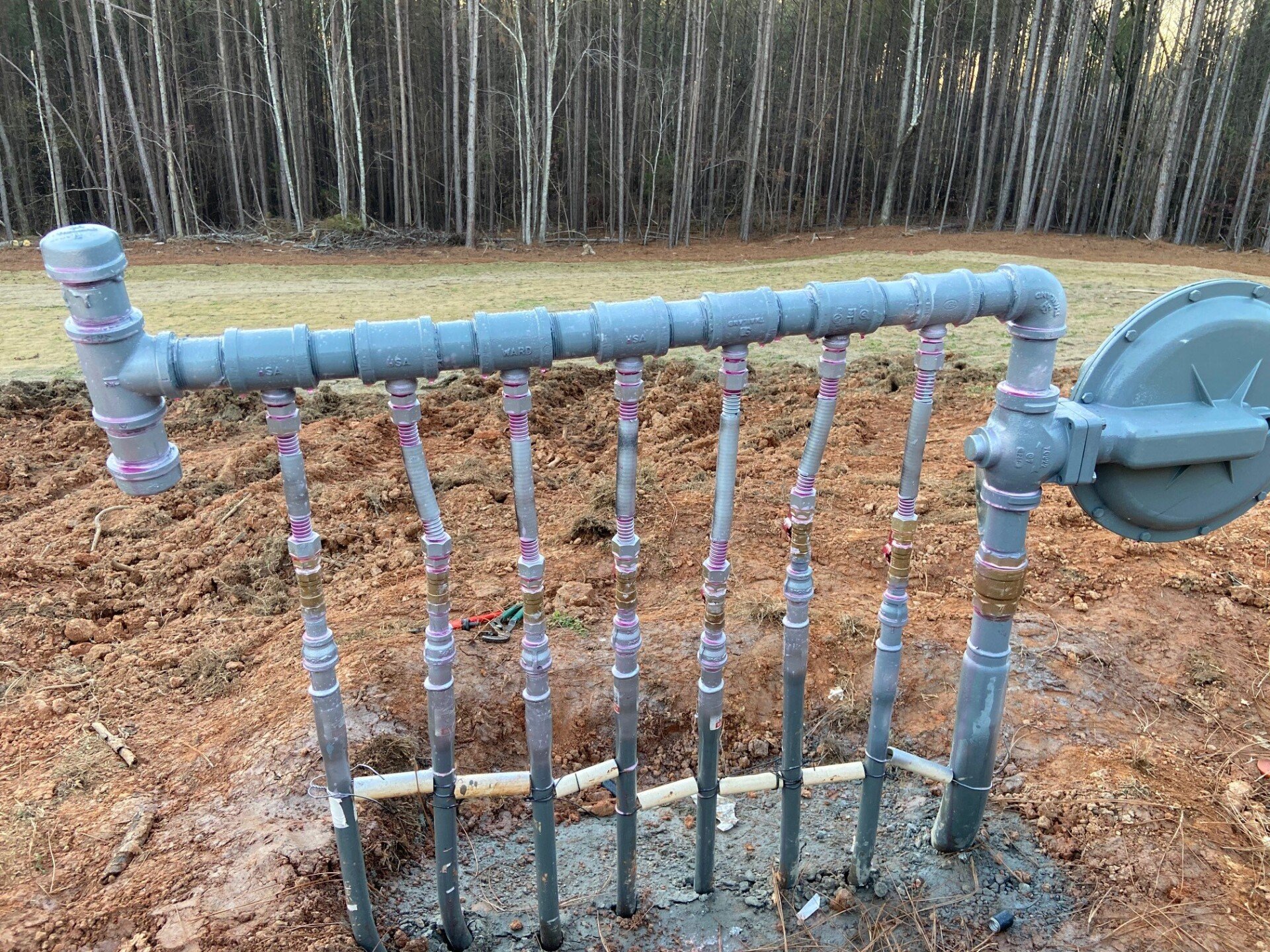 Gas Line Installation